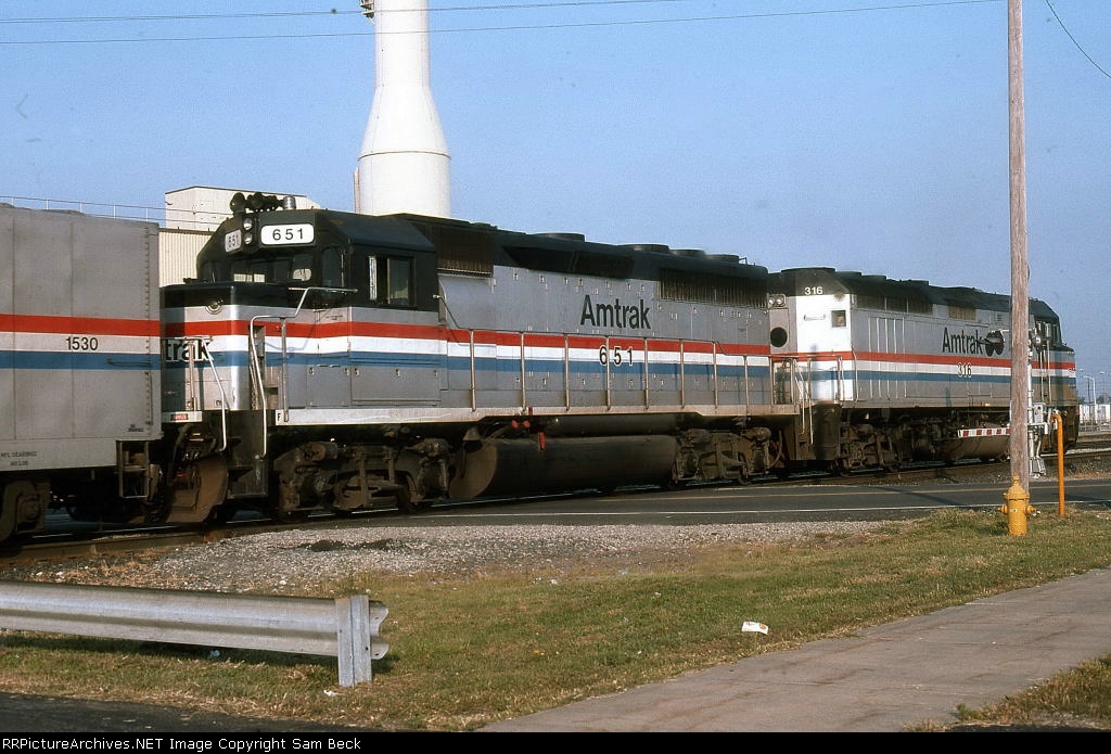 AMTK 651 and 316 on #29